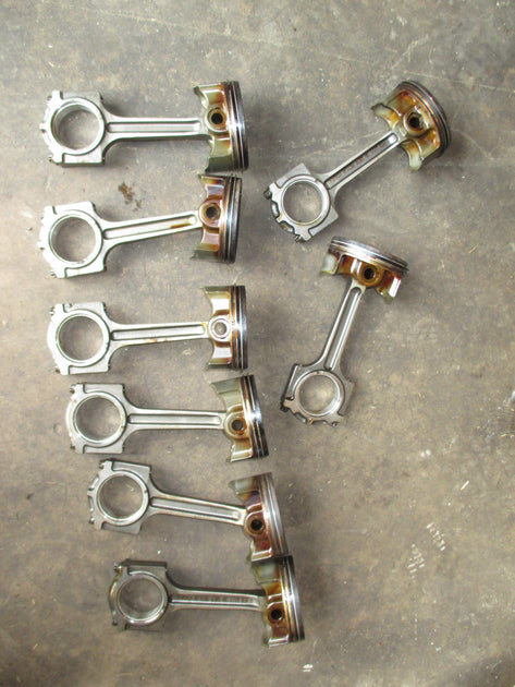 Yamaha 350hp 4 stroke outboard piston and rod set (6AW-00) | Strouds Marine