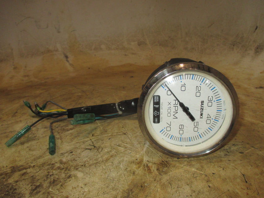 Suzuki DF225 225hp outboard tachometer w/ monitor gauge | Strouds Marine