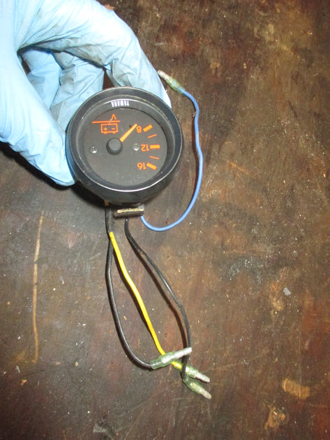 Yamaha outboard volt meter analog gauge | Strouds Marine