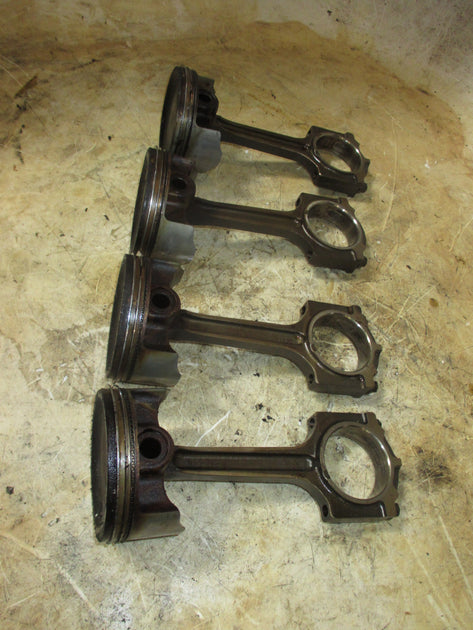 Yamaha 150hp 4 Stroke outboard Piston and Rod Set of 4 (63P-01 ...