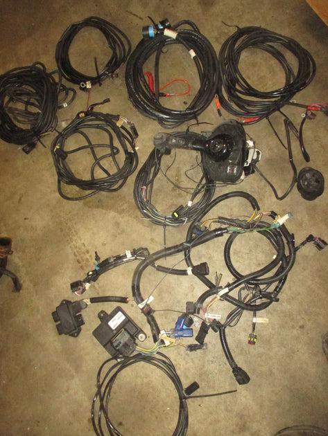 Mercury 250hp Pro Verado 4 stroke Outboard Flush Mount Control Box Rig ...