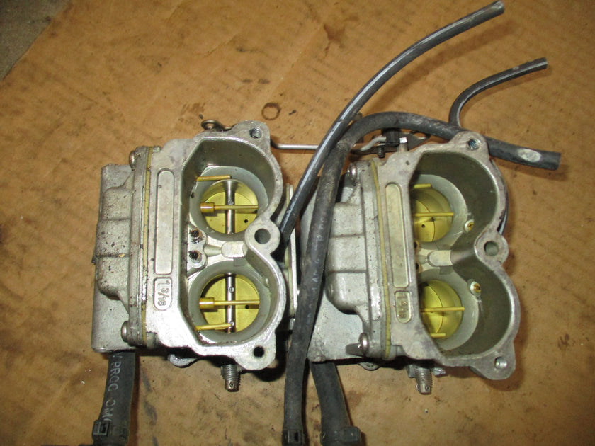 Johnson 110hp VRO outboard carburetor set 1 3/16 (335830) | Strouds Marine