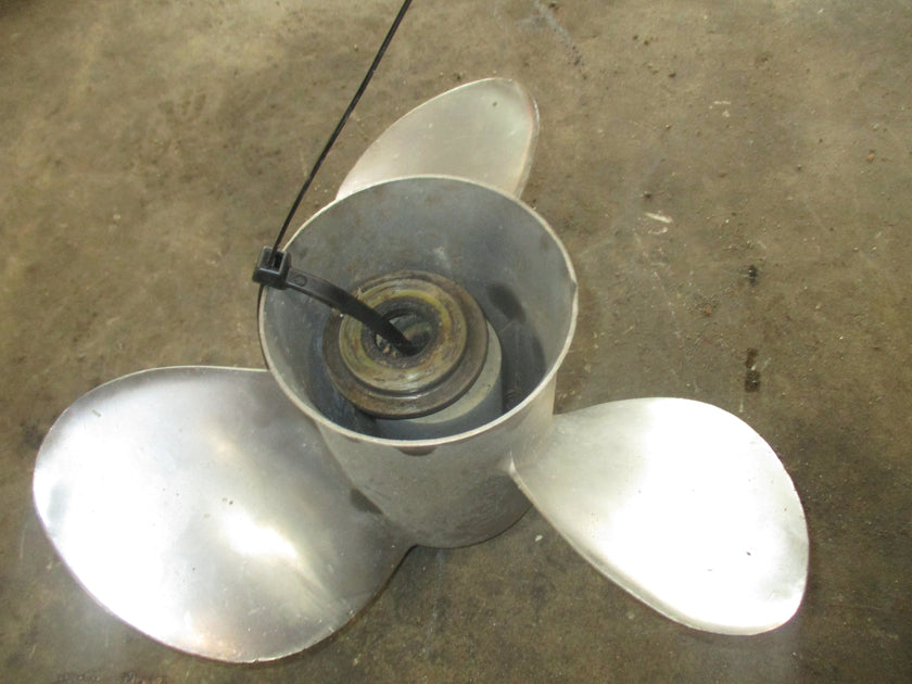 Mercury 150-200hp outboard counter stainless propeller (48-16317A4) 19 ...
