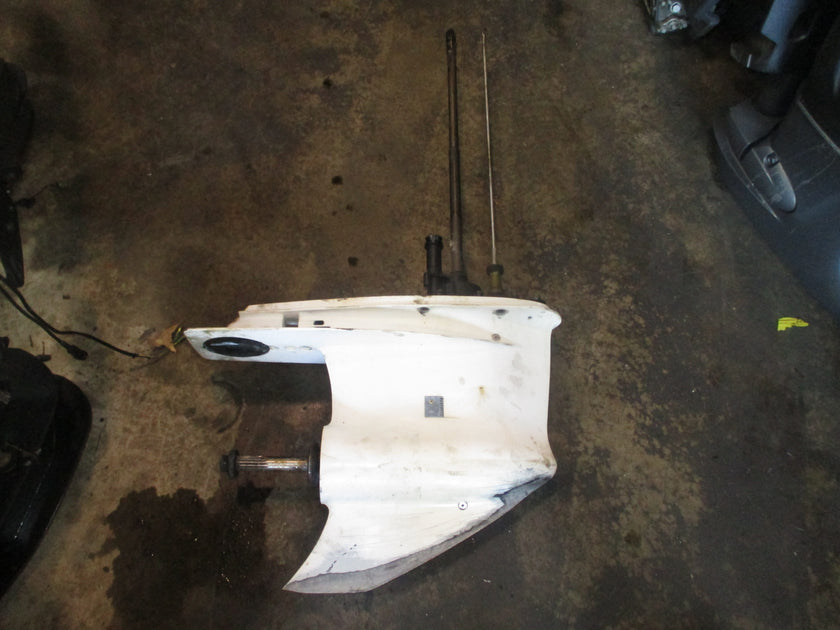 Johnson 150hp 2 stroke outboard 25" counter rotation magnum lower unit ...
