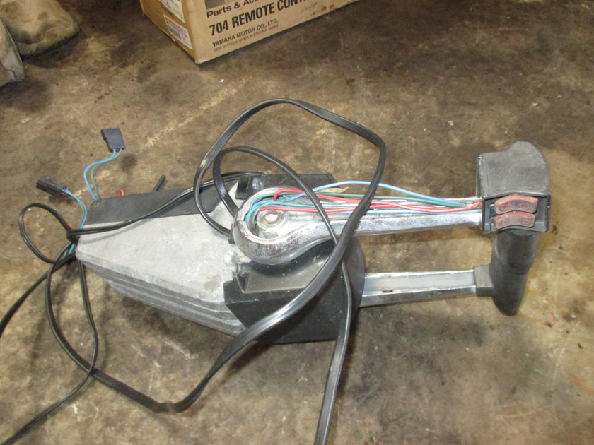 Johnson Evinrude outboard OMC dual top mount control box SOLD AS IS ...