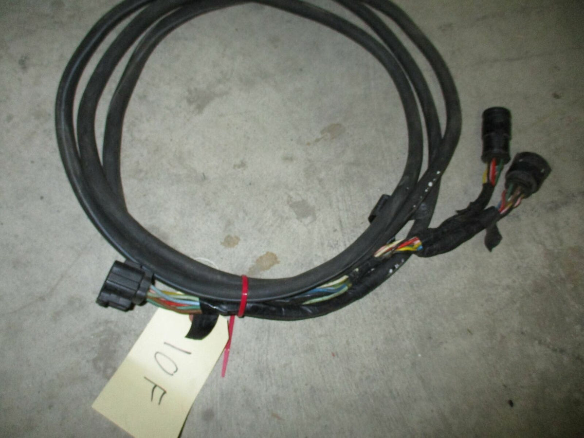 Yamaha outboard 10ft 10 pin rectangle plug rigging harness | Strouds Marine