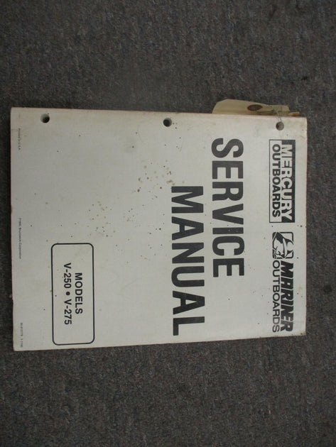 Mercury outboard V-250 V-275 service manual | Strouds Marine