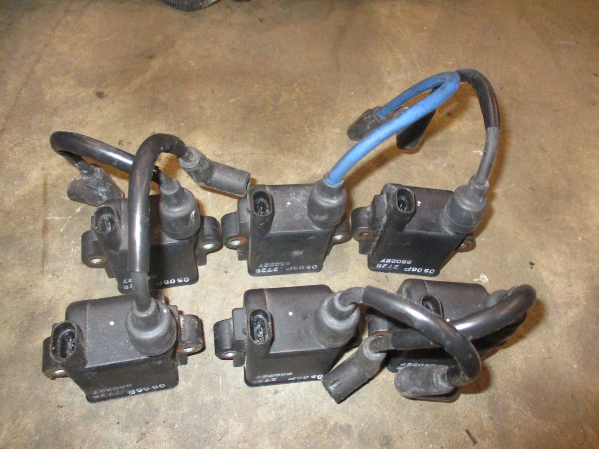 Mercury Optimax 200hp outboard ignition coil set (850227) | Strouds Marine